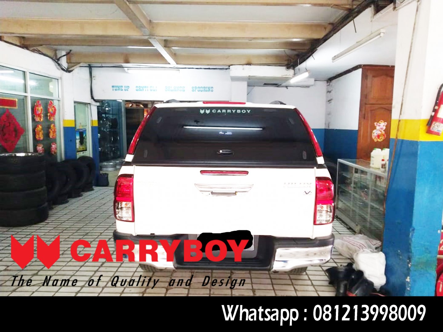 CANOPY CARRYBOY IMPORT TYPE SERIES-7 TOYOTA HILUX REVO | Gallery ...