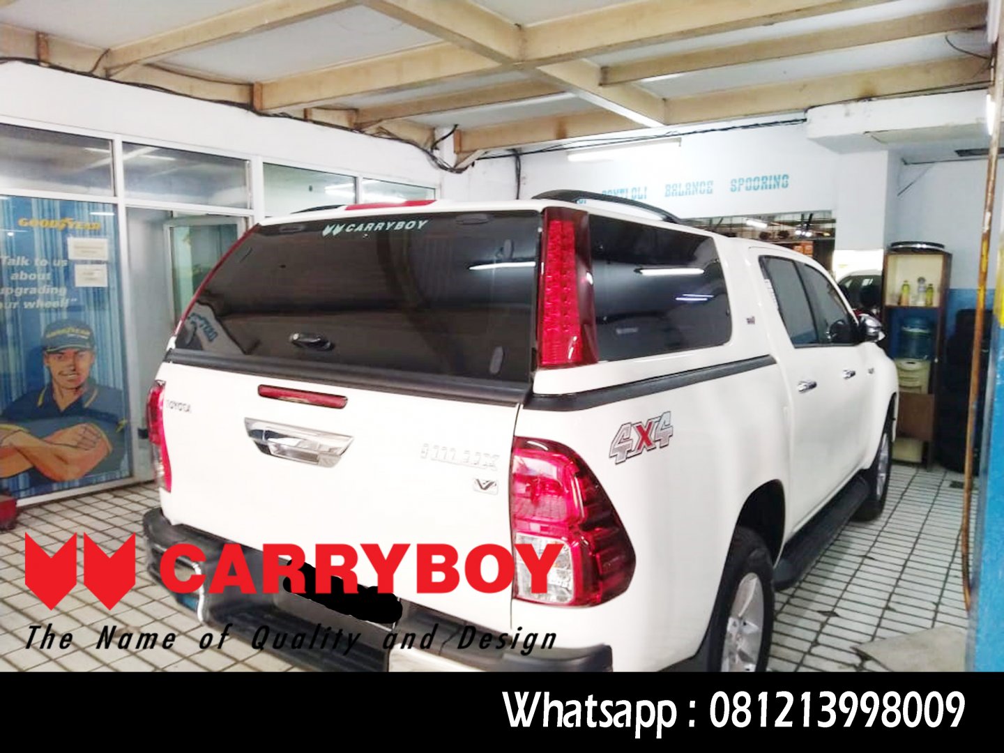 CANOPY CARRYBOY IMPORT TYPE SERIES-7 TOYOTA HILUX REVO | Gallery ...